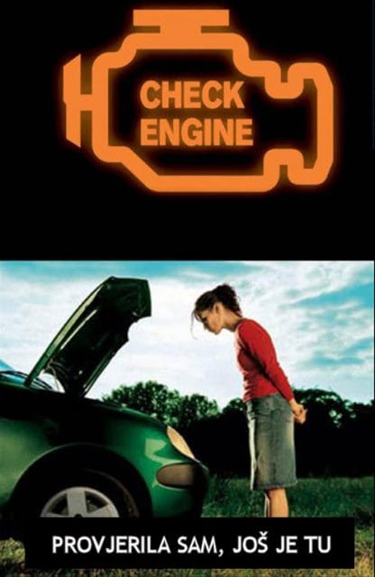 Što napraviti kada se upali CHECK ENGINE lampica - K DIJAGNOSTIKA